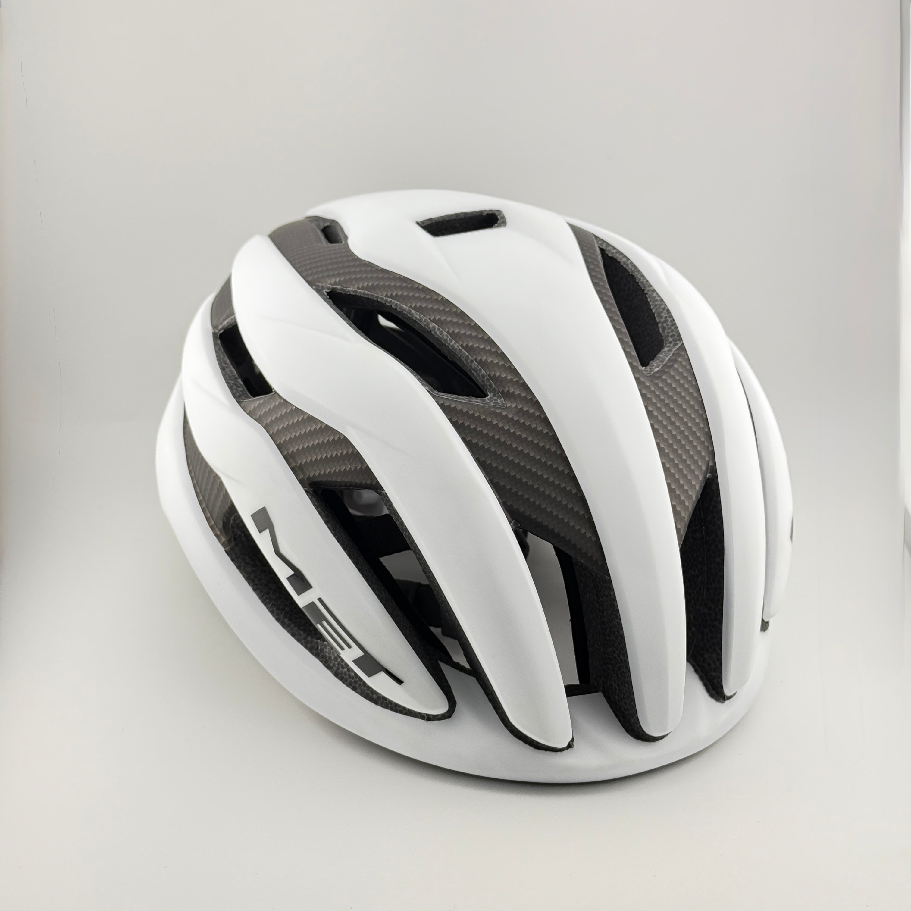 casco blanco MET Carbon – Route Store Ctg